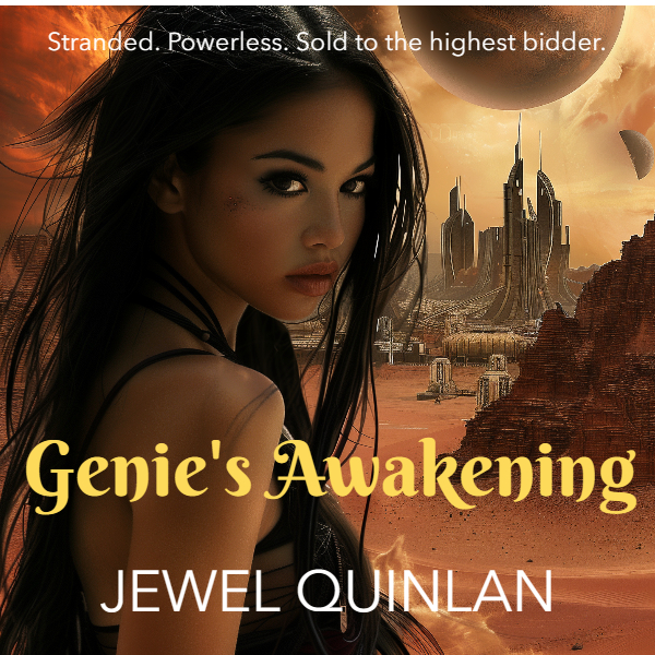 Genie's Awakening 600x600 - Jewel QuinlanJewel Quinlan